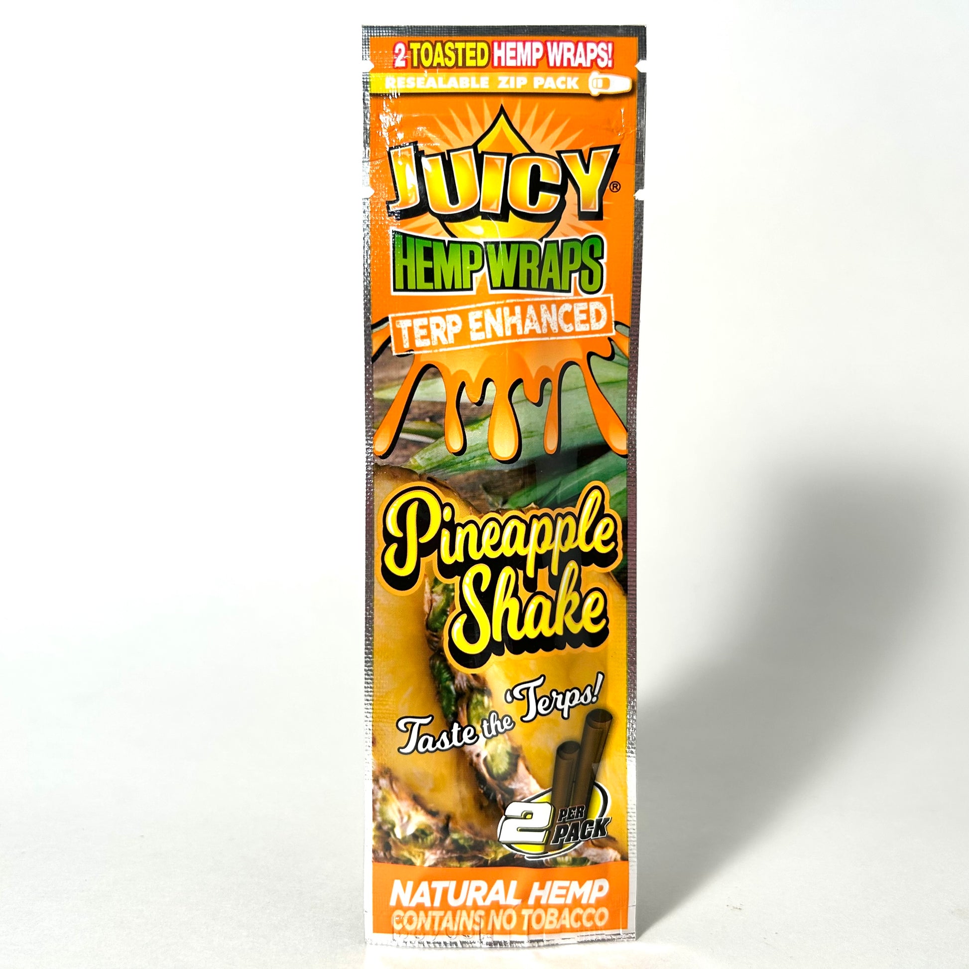 Juicy Hemp Wraps Pineapple Shake 2-Pack – Bertha's Depot