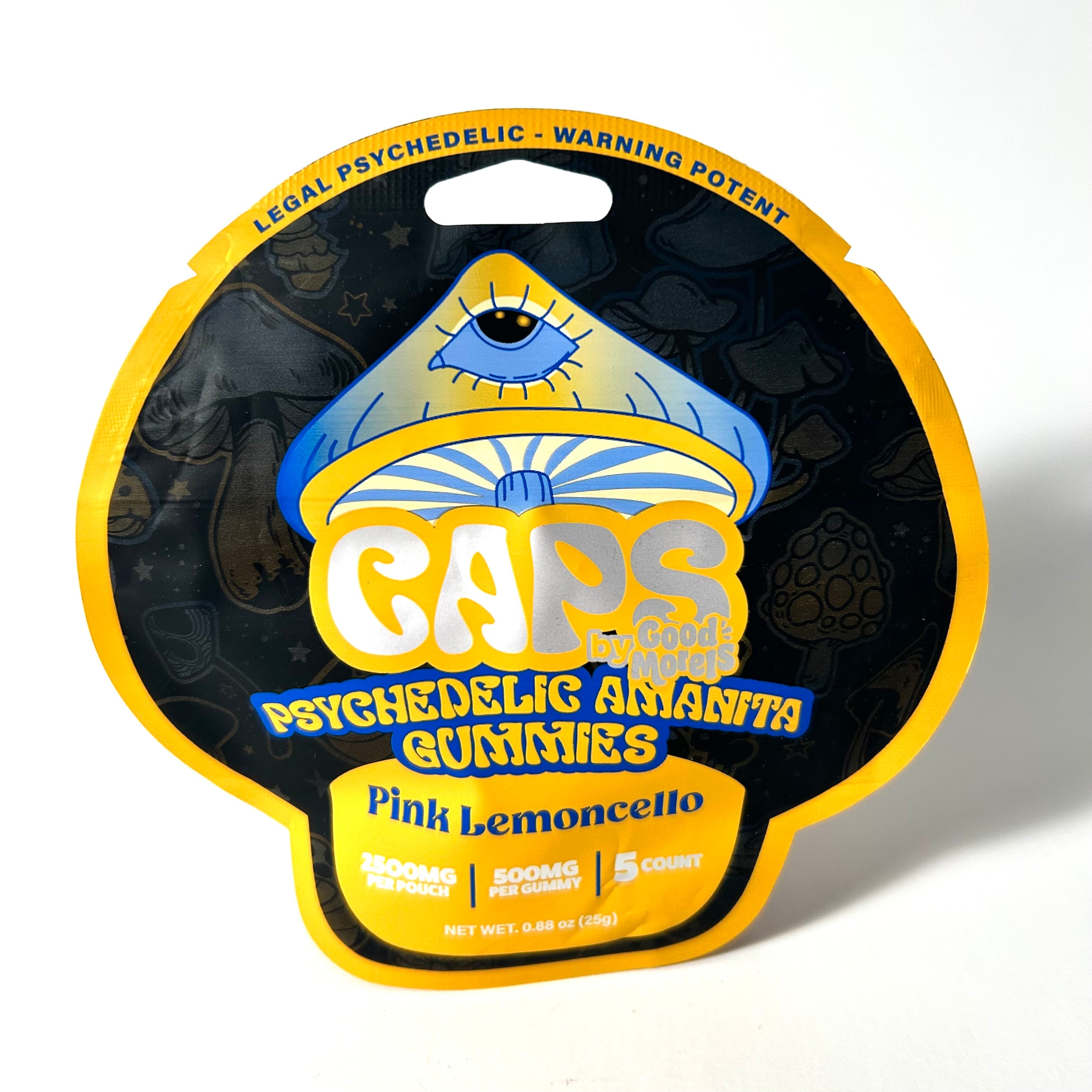 Caps Psychedelic Amanita Gummies Pink Lemoncello – Bertha's Depot